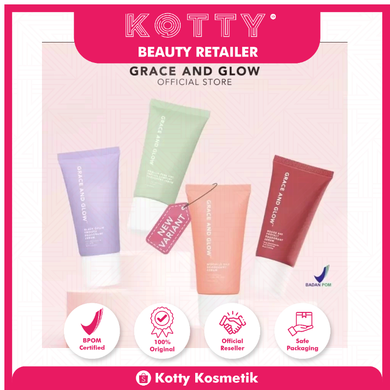 Jual Grace and Glow Deodorant Serum | Shopee Indonesia
