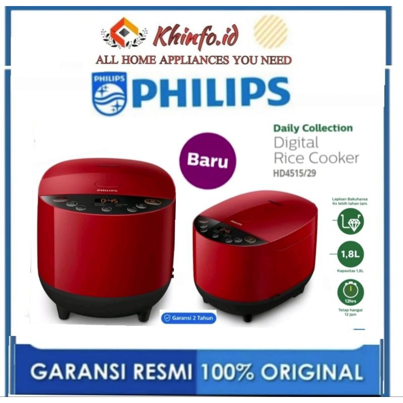 Jual Magic com DIGITAL PHILIPS HD 4515/RICE COOKER DIGITAL PHILIPS HD ...
