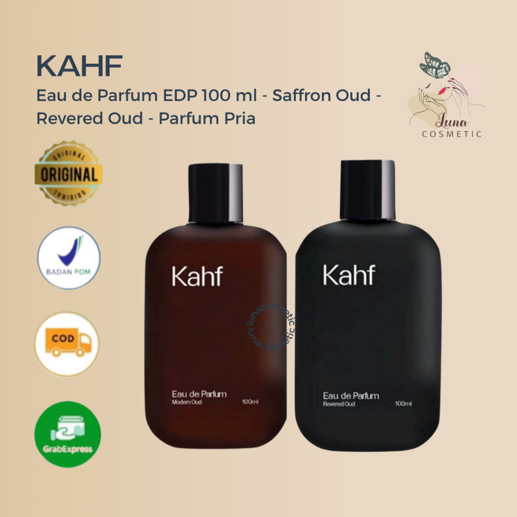 Jual Kahf Eau de Parfum EDP 100 ml - Saffron Oud - Revered Oud - Parfum ...