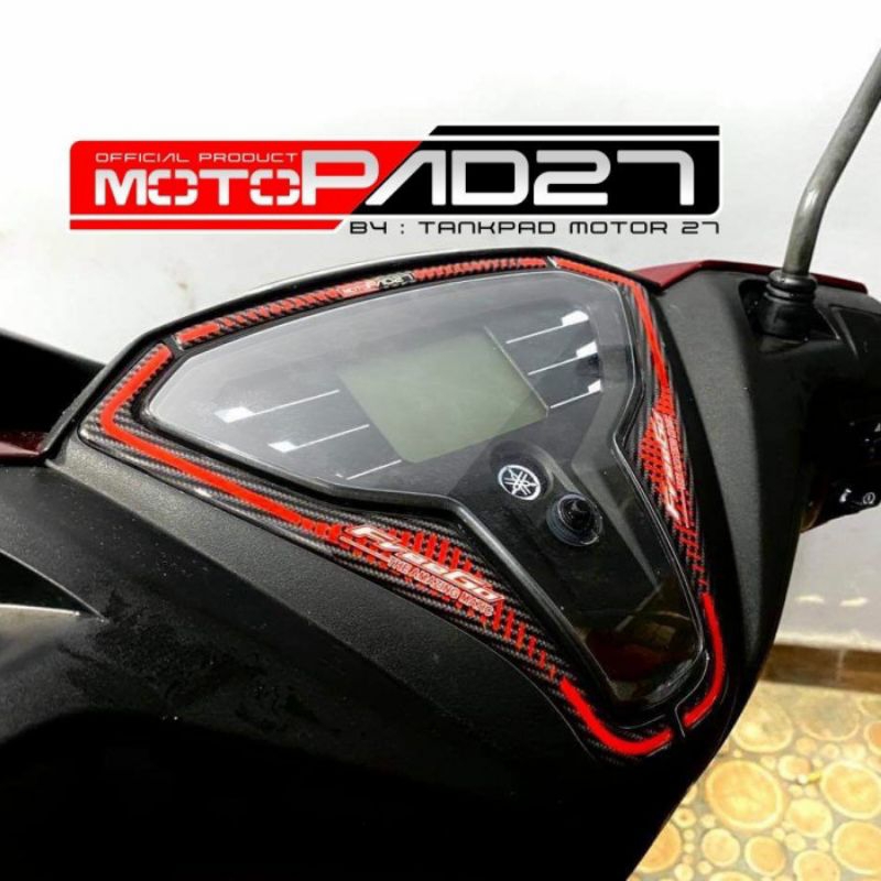 Jual Stiker antigores spidometer freego 125 sticker resin timbul ...