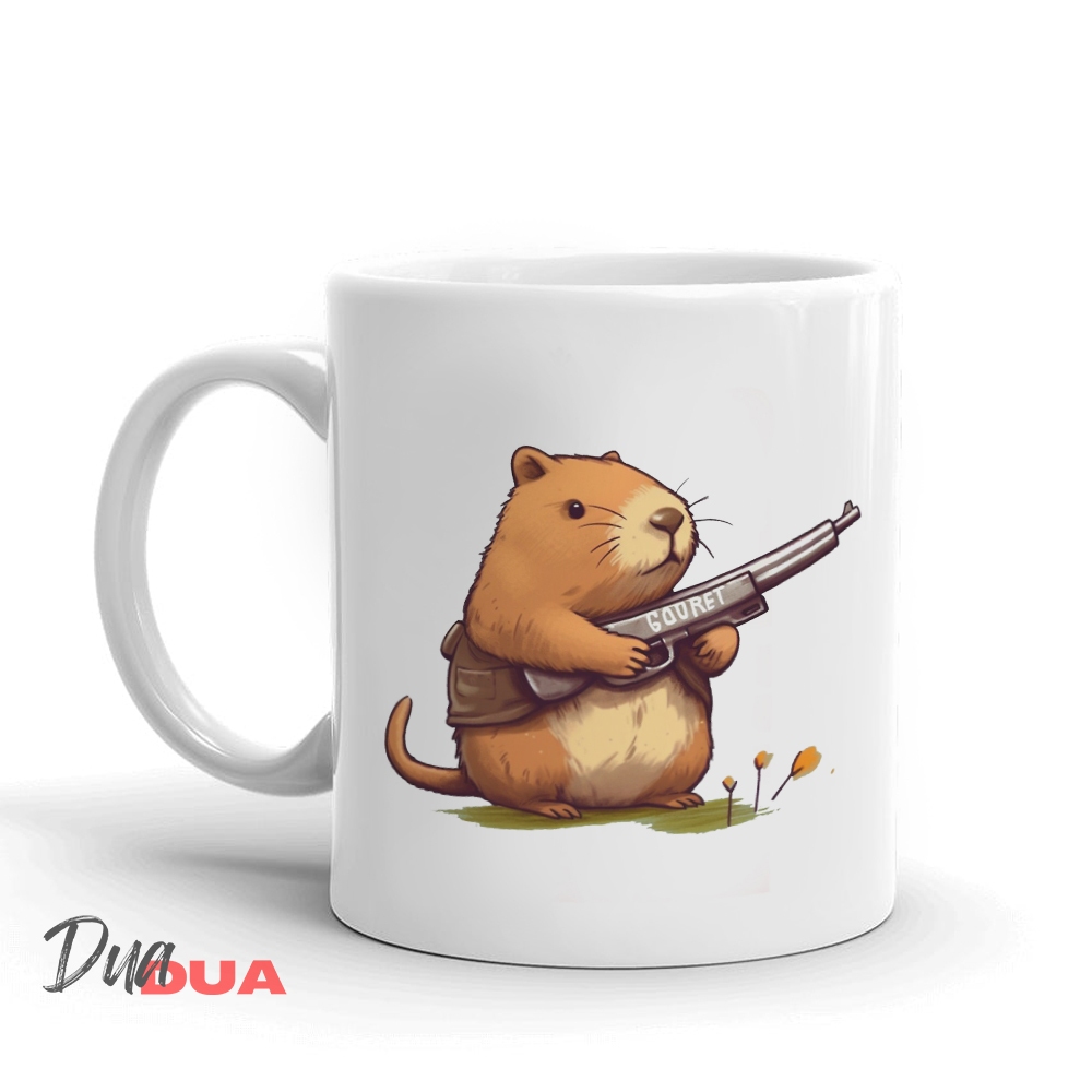 Jual Mug capybara with gun | Shopee Indonesia