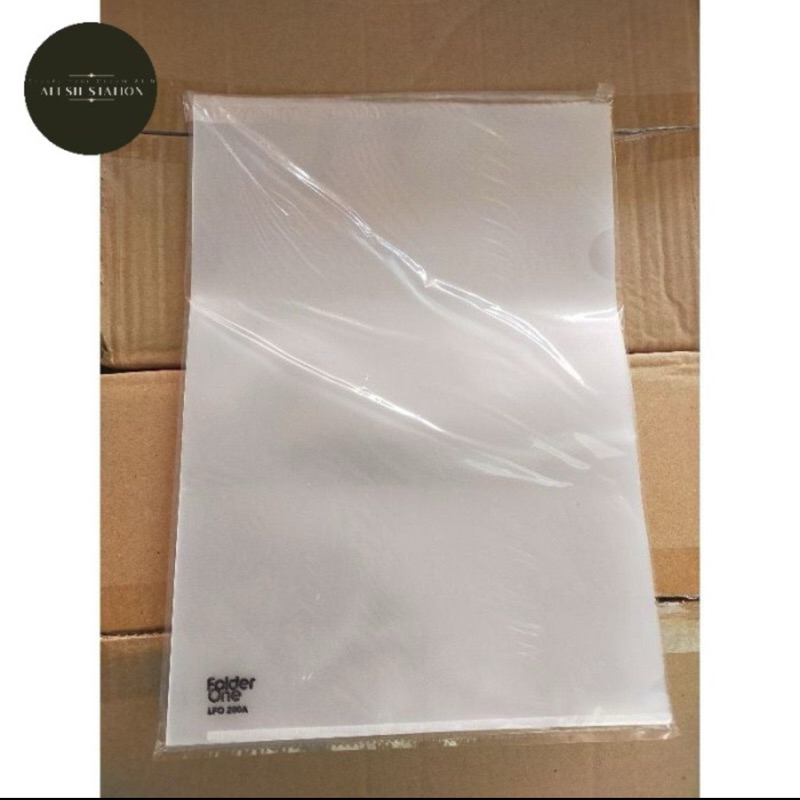 Jual Map L A4 CPP Folder one /My Folder / Motif Pasir / Map Plastik Bening (12 pcs) | Shopee ...