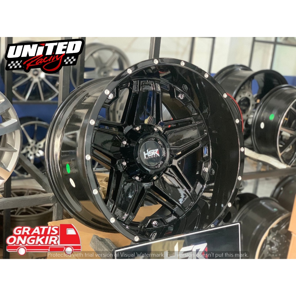 Jual VELG MODEL OFFROAD PCD BLANK MOBIL JEEP WRANGLER NAVARA FORD ...