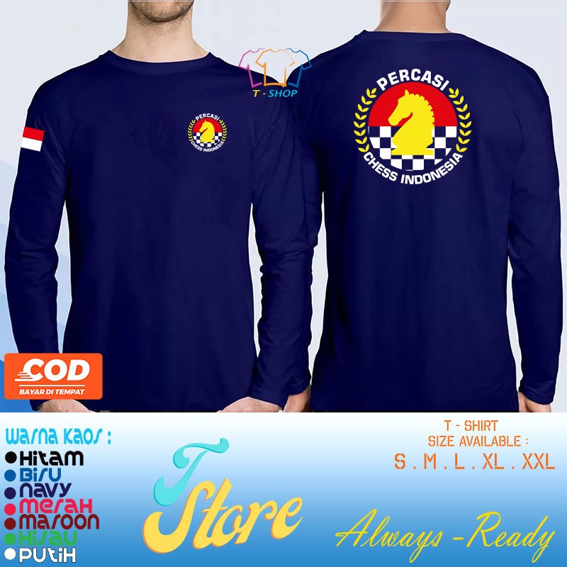 Jual Kaos Baju LENGAN PANJANG PERCASI Chess Indonesia Persatuan Catur ... Jual Kaos Baju LENGAN PANJANG PERCASI Chess Indonesia Persatuan Catur ...