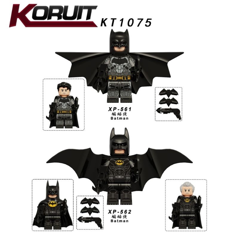 Jual Mainan balok batman dengan senjata lengkap sayap terbuka KT1075 ...