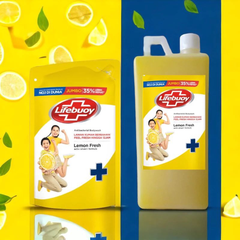 Jual SABUN CAIR REPACK LIFEBUOY KUNING 1 LITER | Shopee Indonesia