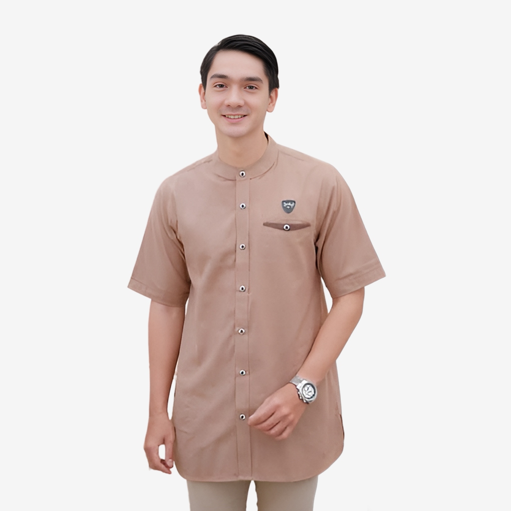 Jual BARS CLOTH.CO Baju Koko Dewasa Lengan Pendek Kemko Kurta Rabbani ...