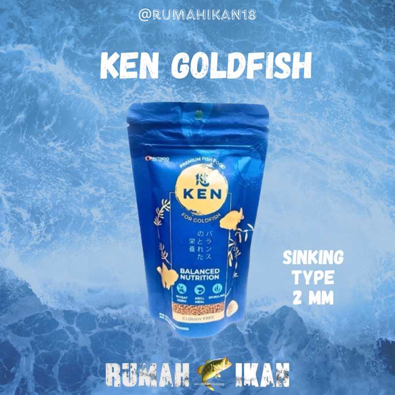 Jual KEN PREMIUM FISH FOOD PELET PAKAN MAKANAN IKAN MAS KOKI GOLDFISH ...