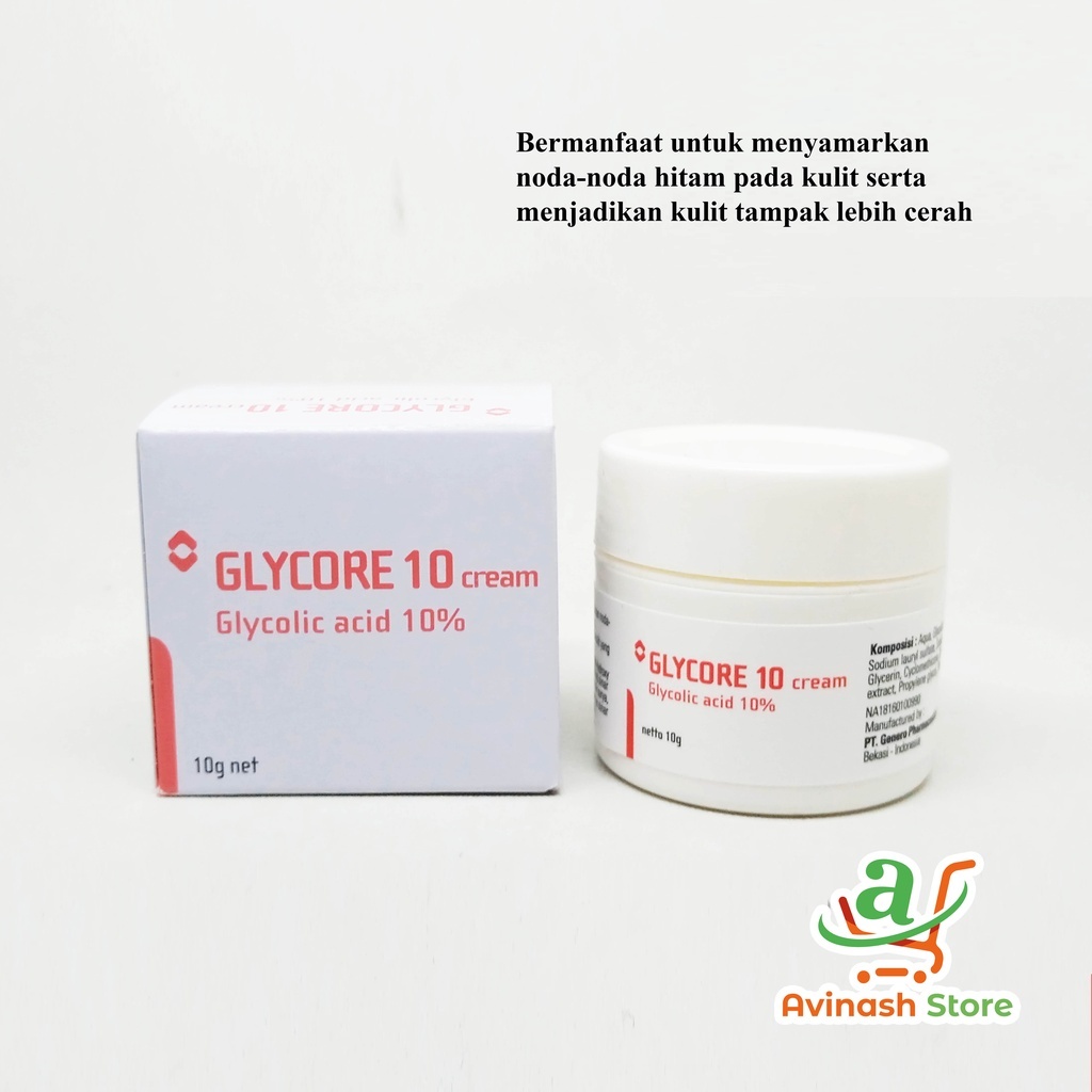 Jual GLYCORE CREAM 10 GRAM UNTUK MENCERAHKAN | Shopee Indonesia
