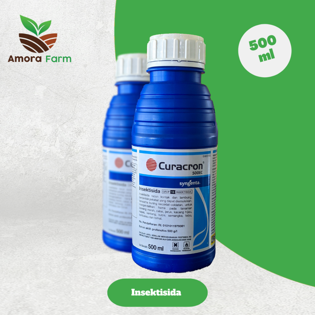 Jual INSEKTISIDA CURACRON 500EC Syngenta isi 500ML | Shopee Indonesia