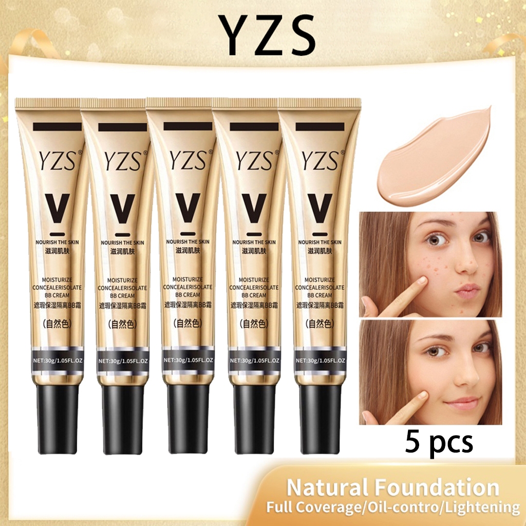 Jual YZS liquid foundation matte Tahan Air Oil-control / Tahan Lama 24 Jam Full Coverage bedak ...