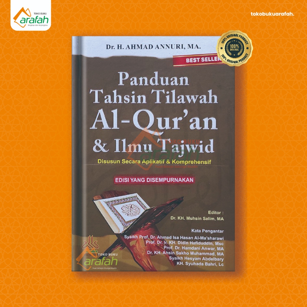 Jual Panduan Tahsin Tilawah Al-Qur`an & Ilmu Tajwid Hard Cover Pustaka ...