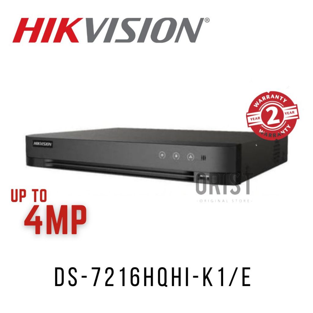 Jual HIKVISION DVR XVR 16CH 16 Channel DS-7216HQHI-K1/E HD CCTV Kamera ...
