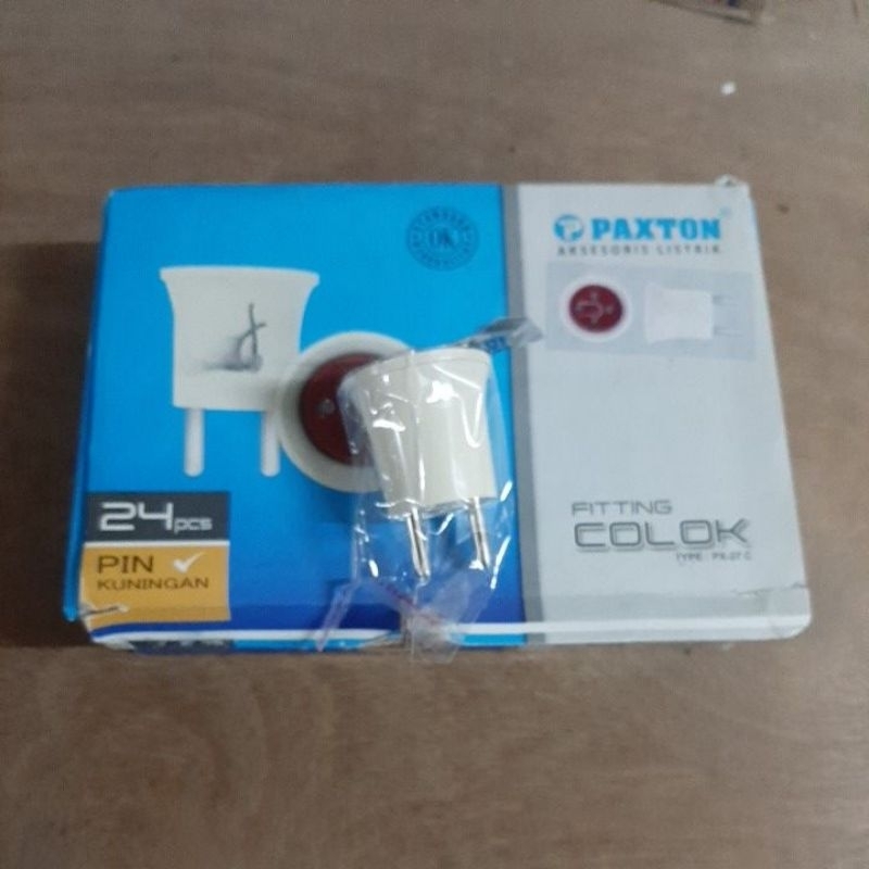 Jual Fitting Colok / Kepala Lampu Colok PX - 27C PAXTON Pin Kuningan ...