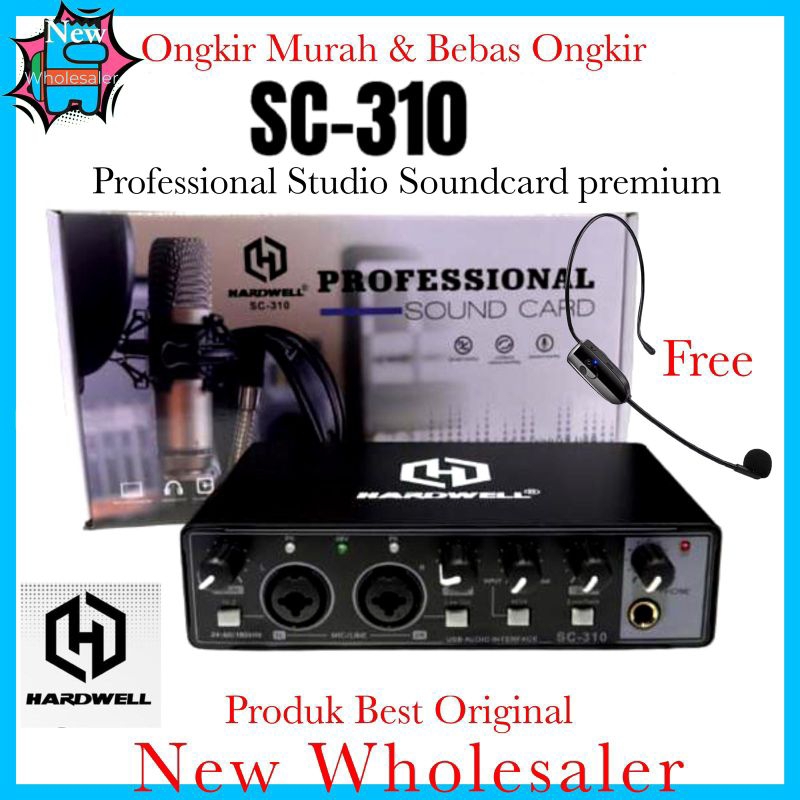 Jual Soundcard Hardwell SC 310 Original SC310 USB Interface Computer ...