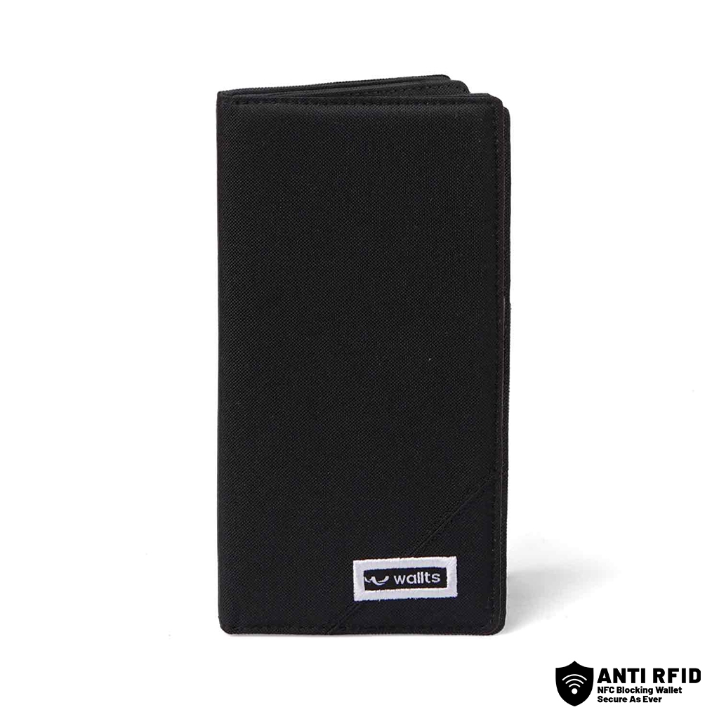 Jual Wallts Dwight Black - Dompet Panjang Pria dan Wanita Simple ...