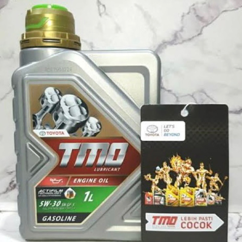 Jual OLI TOYOTA TMO BENSIN 5W-30 FULL SINTETIS | 1 Liter | Shopee Indonesia