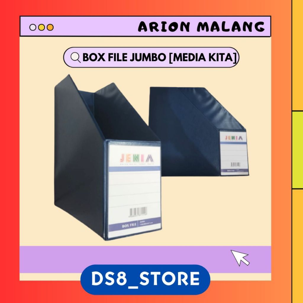 Jual Box File Jumbo 11cm Biru [JENIA] | Shopee Indonesia