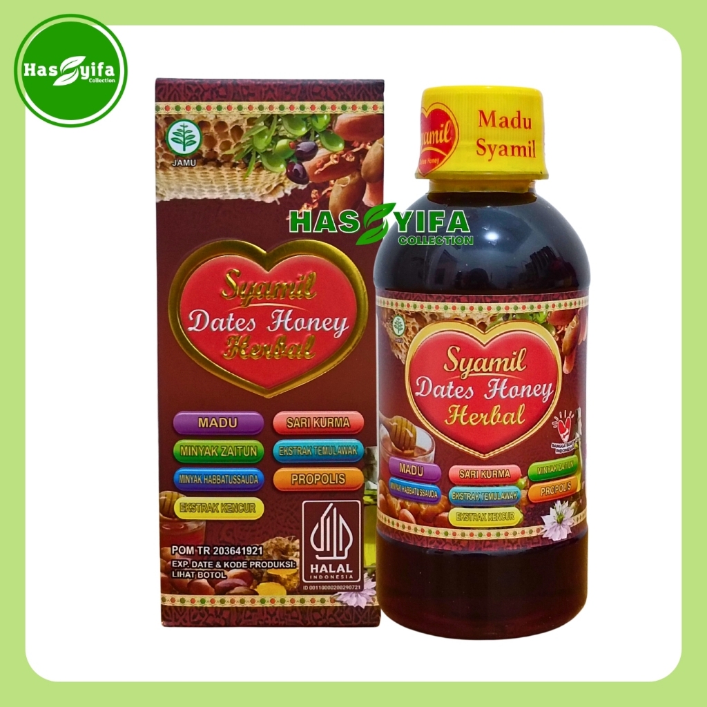 Jual Madu Syamil Dewasa Dates Honey Herbal Family 200ml | Shopee Indonesia