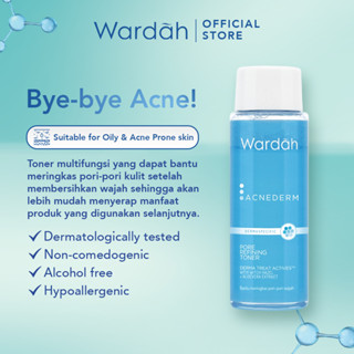 Jual Wardah Acnederm Pore Refining Toner 100 ml / Toner Acne Derm ...