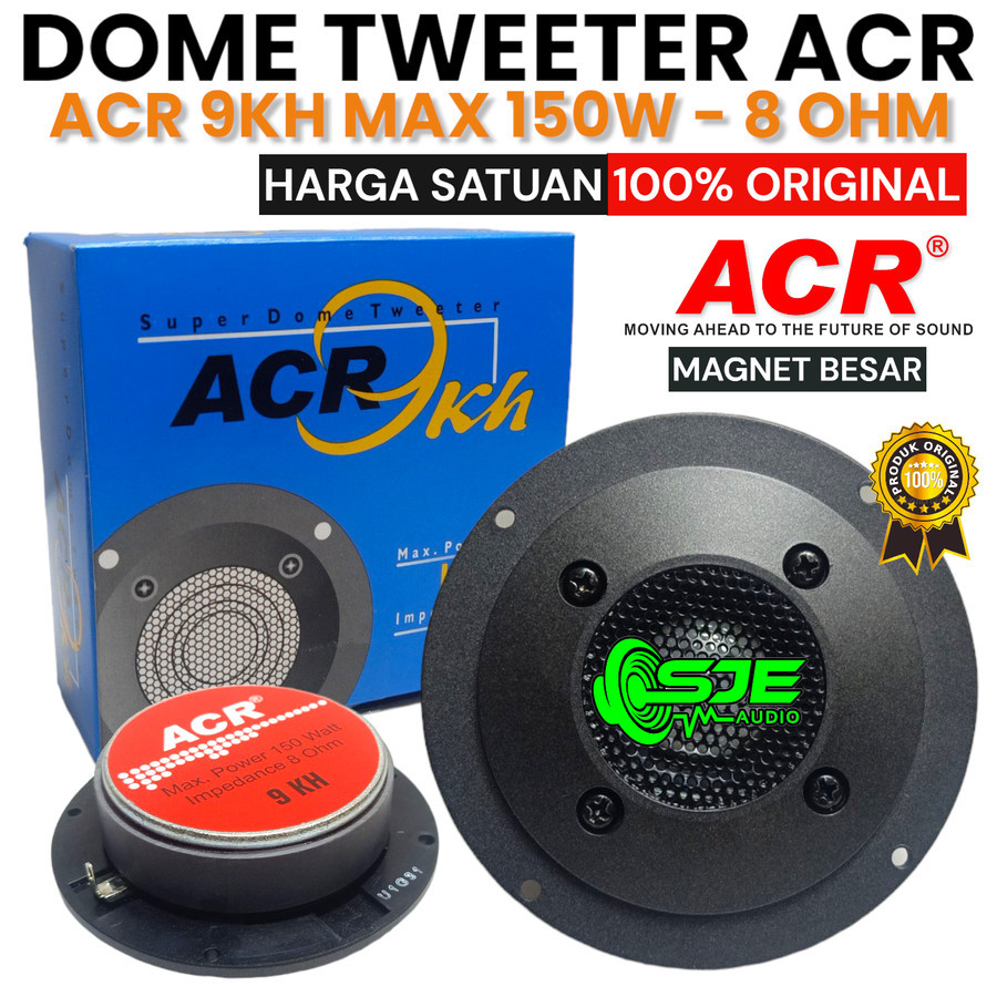 Jual TWITTER TWEETER ACR 9KH SUPER DOME TWEETER MAGNET ACR TWEETER ...