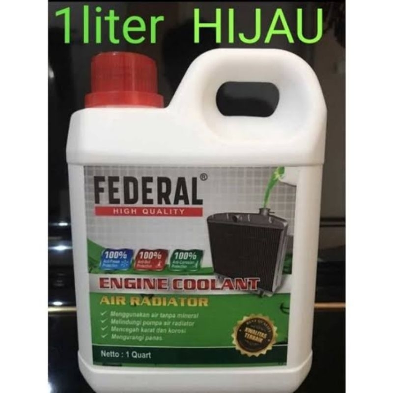 Jual AIR RADIATOR SUPER COOLANT FEDERAL HQ ECO PART 1 liter | Shopee ...