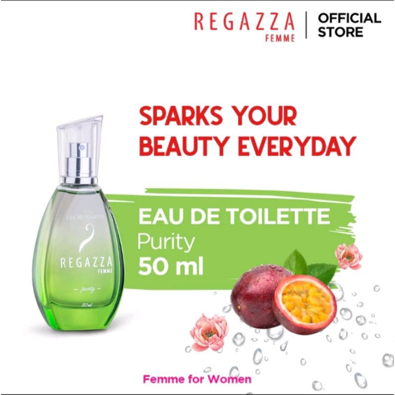 Jual Regazza EDT Purity (Green, 50ml) | Shopee Indonesia