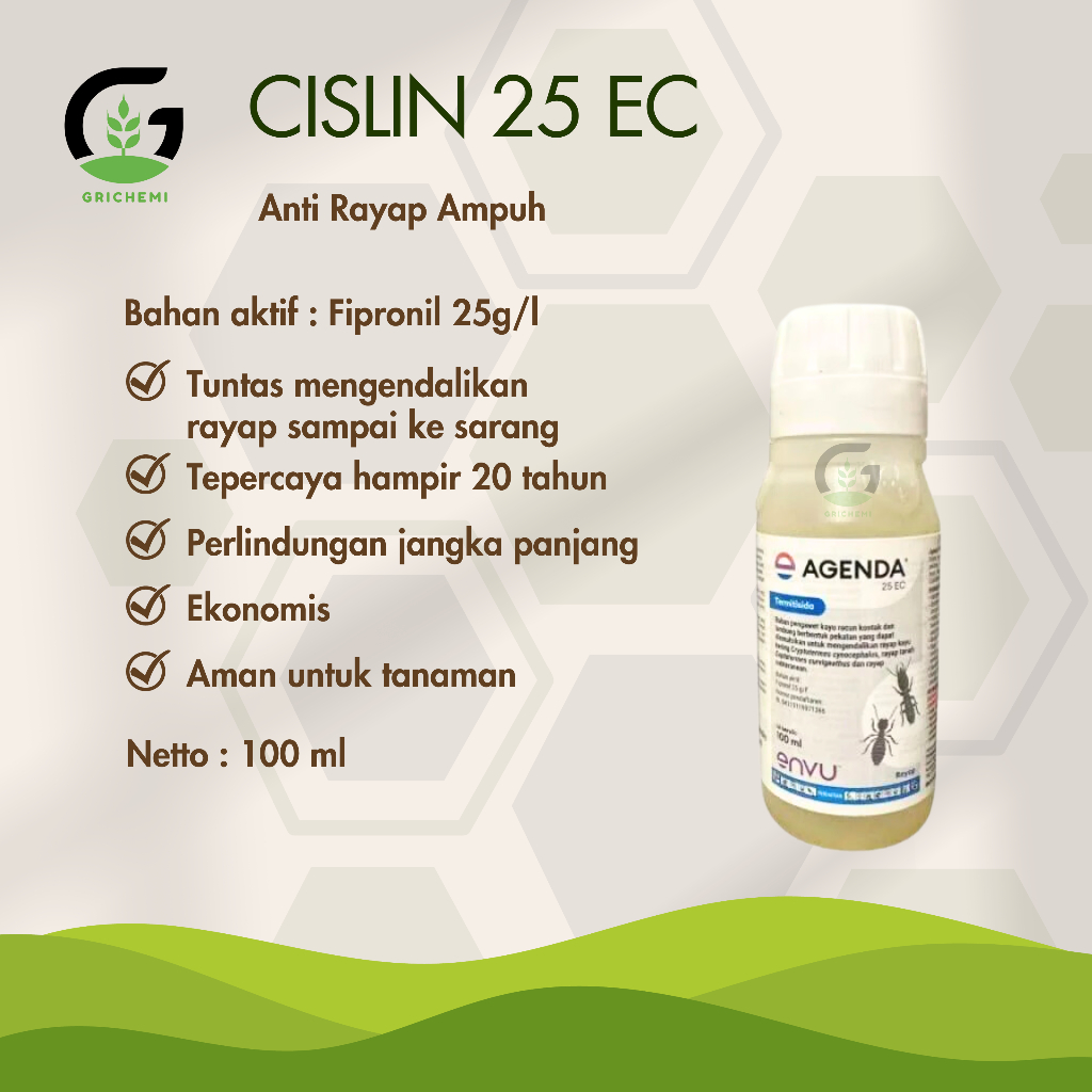 Jual AGENDA 25 EC 100 ML OBAT RAYAP ANTI RAYAP RUMAH BANGUNAN PENGAWET ...