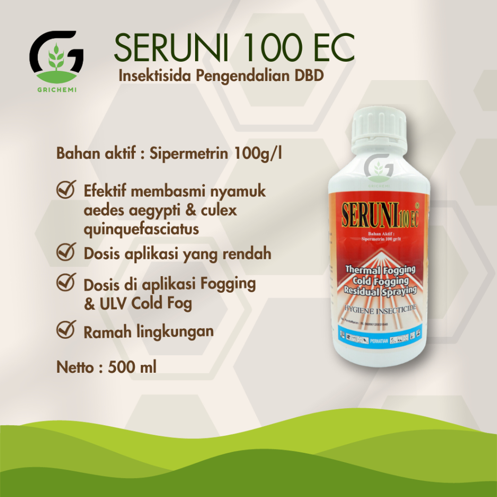 Jual OBAT ANTI NYAMUK DBD SERUNI 100EC 500ML | Shopee Indonesia