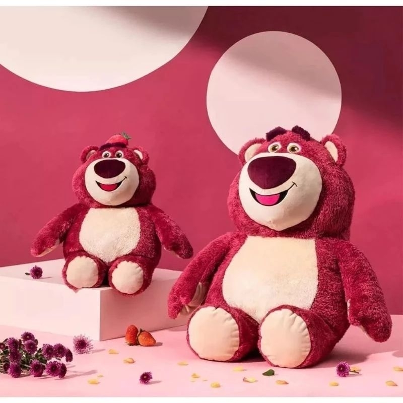 Jual Boneka karakter Toys Story Lotso 30cm bahan yelvo halus dan lembut ...