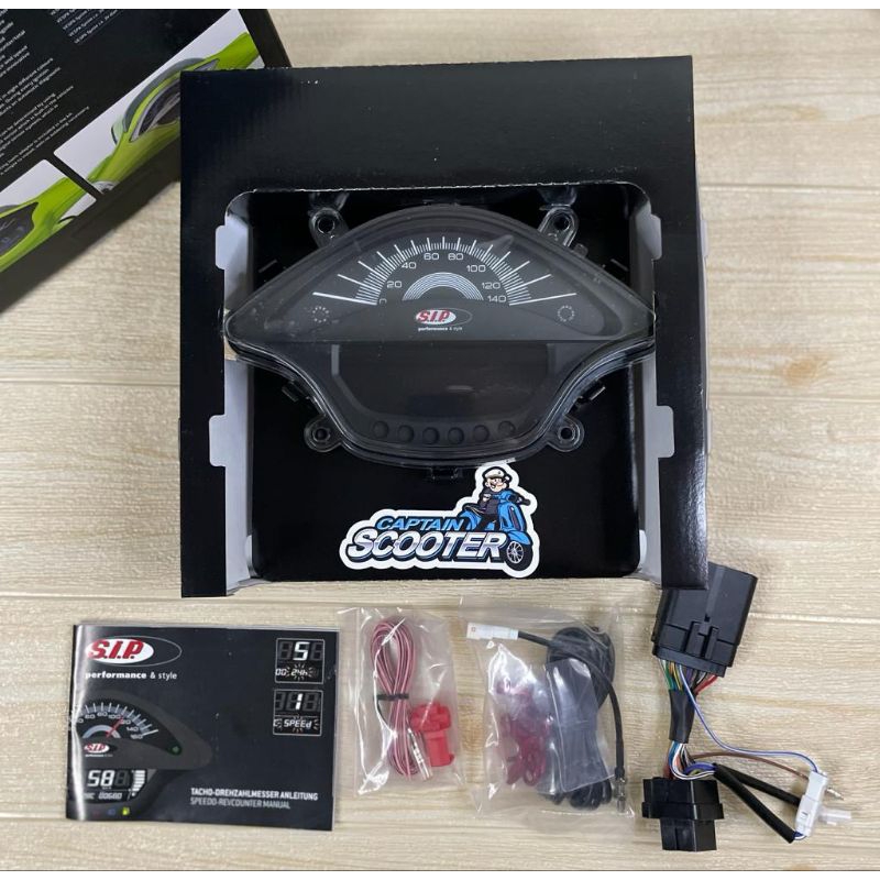 Jual Speedometer Speedo SIP Black Hitam Vespa Sprint Primavera 3v Iget ...