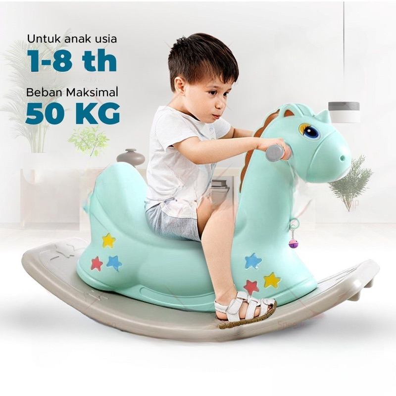 Jual Doritoki Ride On 3in1 Mainan Anak Kuda Anak Kuda Kudaan Rocking ...