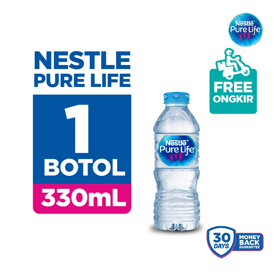 Jual Air Mineral Nestle Pure Life 330mL / Pure Life / Air Mineral / Air Mineral Botol | Shopee ...
