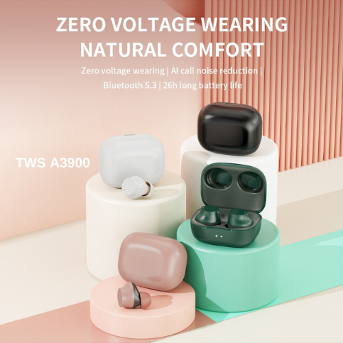 Jual Headset Bluetooth TWS A3900 Earphone V5.2 Wireless Mega Bass Headphones Super Bluetooth 5.3 ...