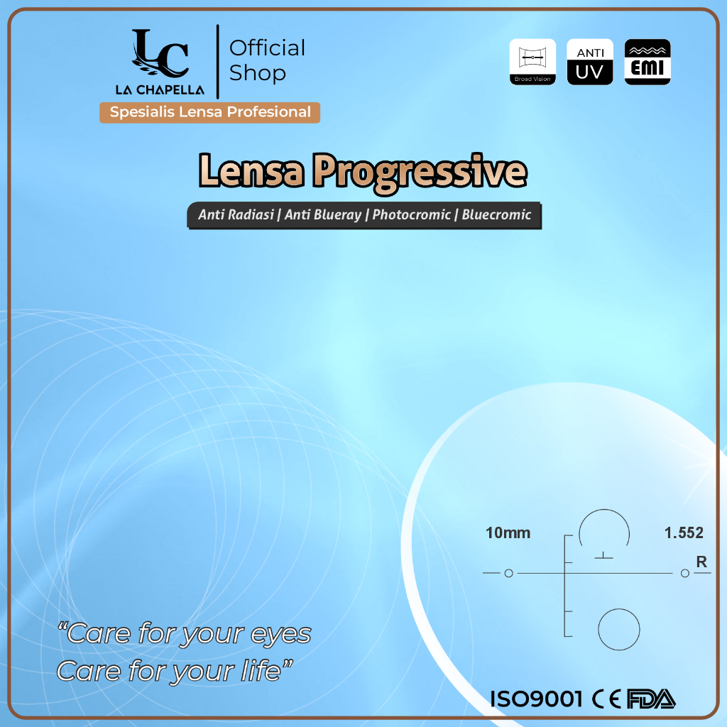 Jual La Chapella - Lensa Progresif Kacamata/Bifokal Kacamata ...