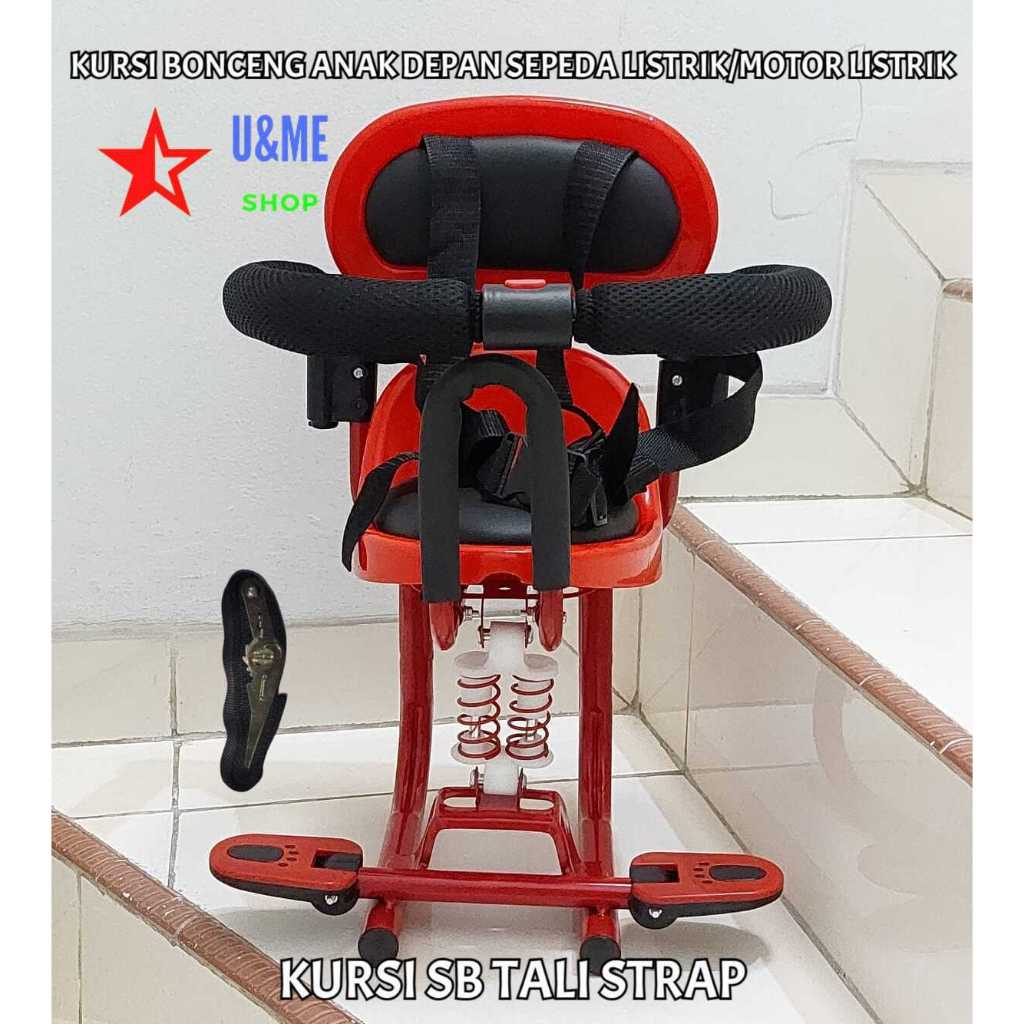 Jual KURSI BONCENGAN ANAK DEPAN DI MOTOR SEPEDA LISTRIK / KURSI ANAK ...