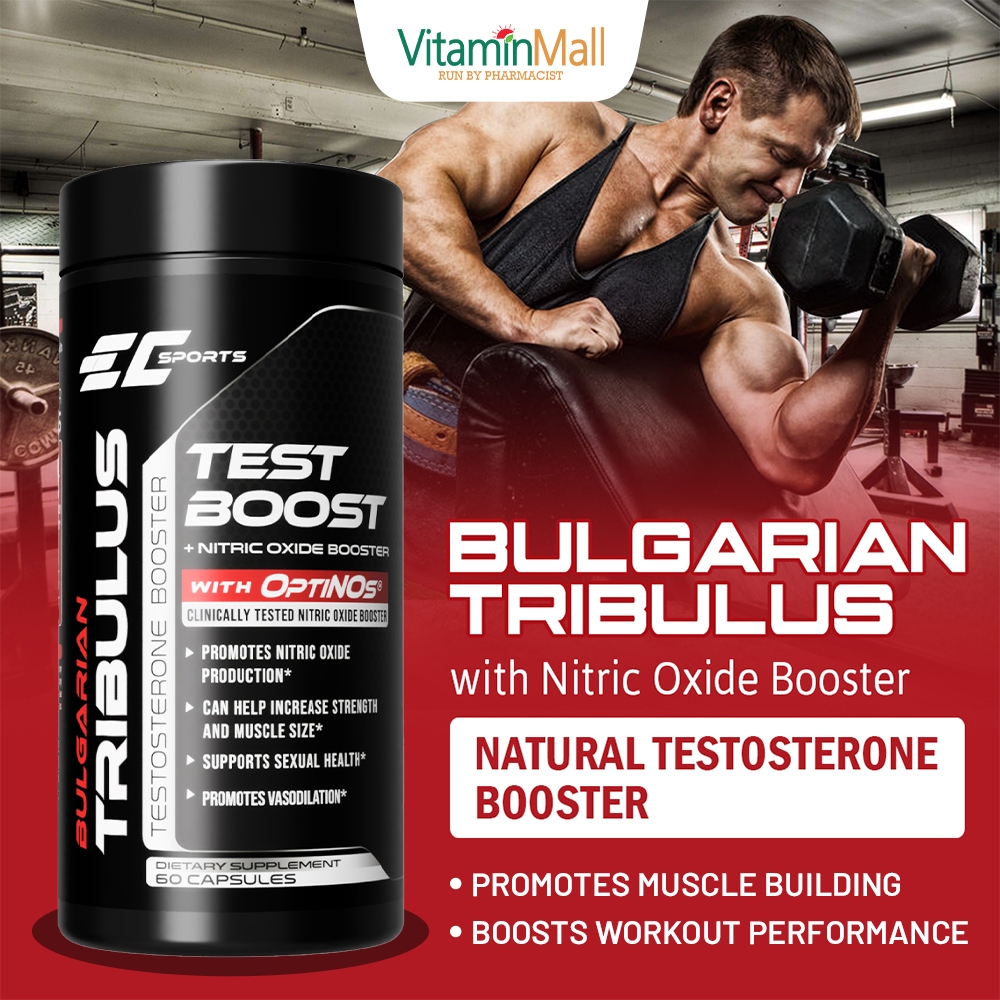 Jual [Ship from Singapore] EC Sports Bulgarian Tribulus - Suplemen ...