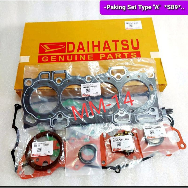 Jual GASKET FULL SET PACKING PAKING SET ESPASS S89 1.3CC CLASSY ORIGINAL | Shopee Indonesia
