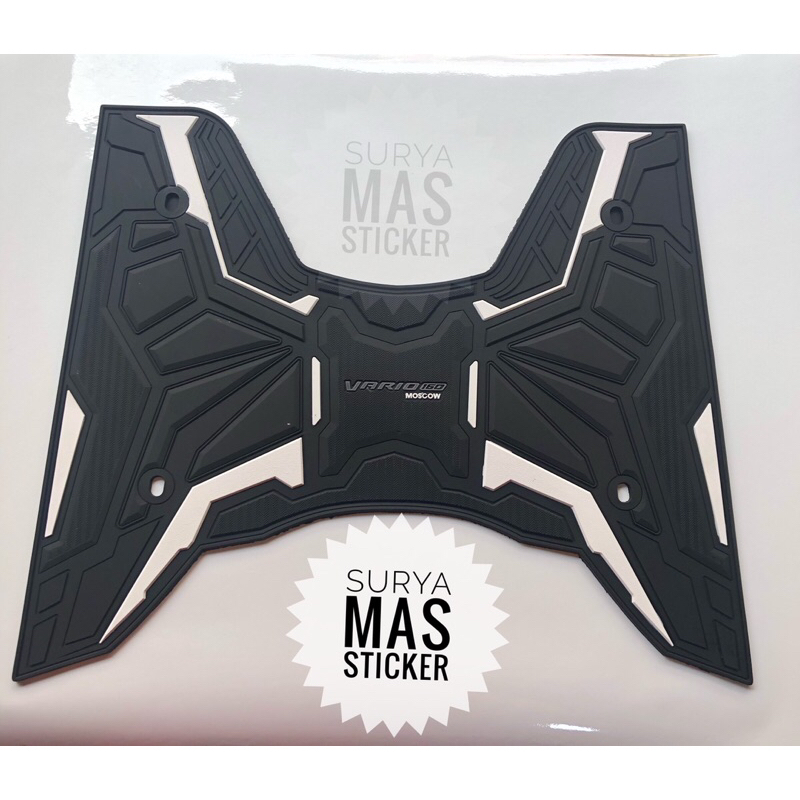 Jual karpet motor vario 160 abs cbs alas pijakan kaki motor | Shopee Indonesia