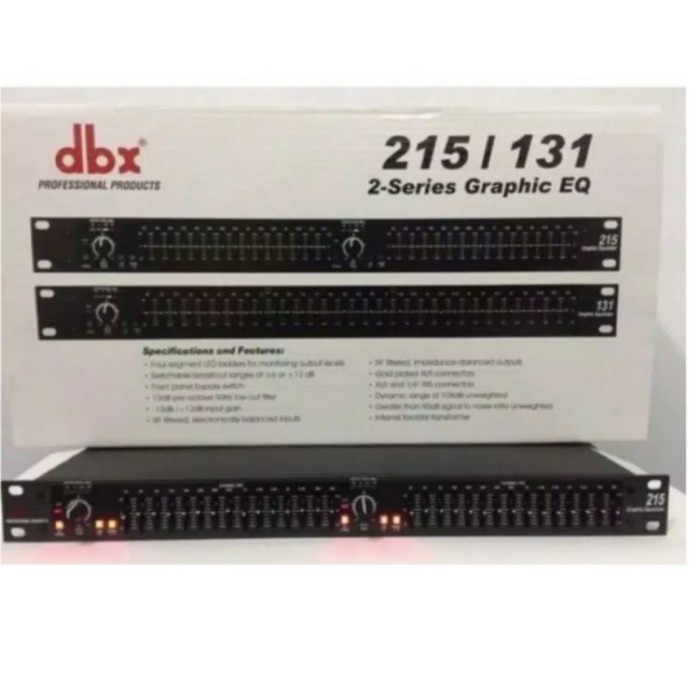 Jual equalizer dbx215 equaluzer dbx 215 | Shopee Indonesia