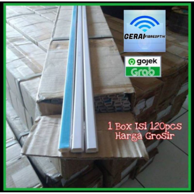 Jual Kabel duck duct TC-2 ukuran 1m ducting cable protector | Shopee ...