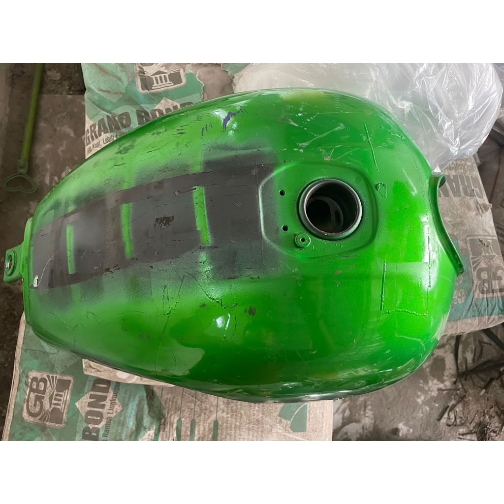 Jual Tank Fuel Comp Tanki Bensin Kawasaki w175 Original Copotan Motor ...
