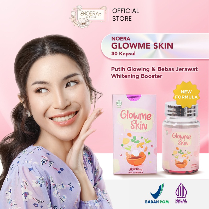 Jual Noera Glow Me Skin | Kapsul Pemutih Kulit | Whitening Capsule ...