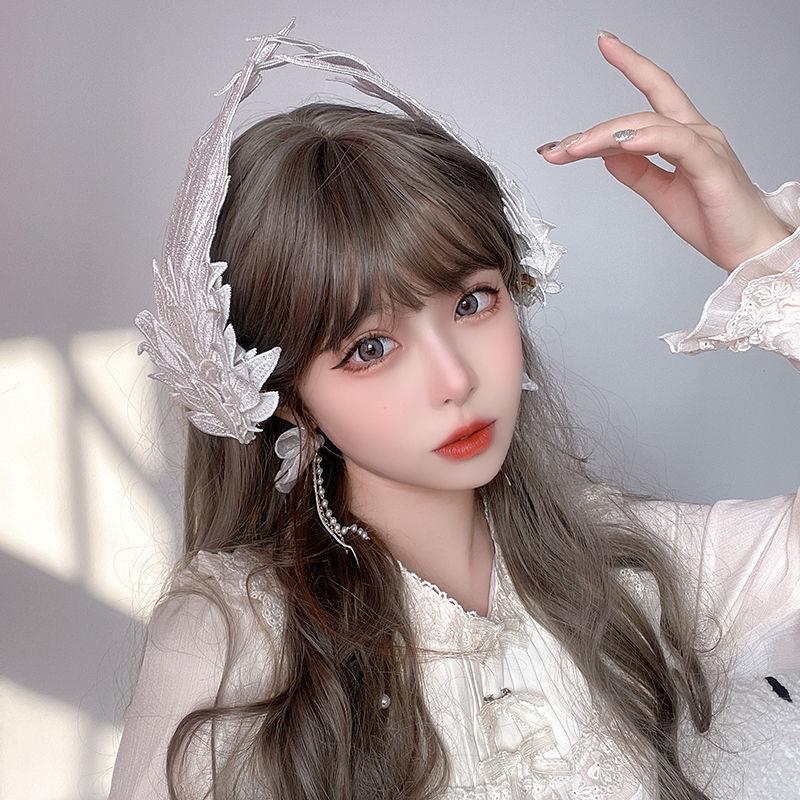 Jual ANWI angel wing headdress hair clip hairpin jepit rambut lolita ...