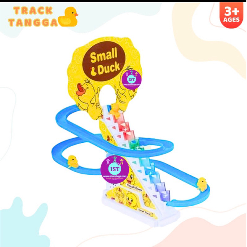 Jual Mainan track tangga small duck bebek kuning | Shopee Indonesia