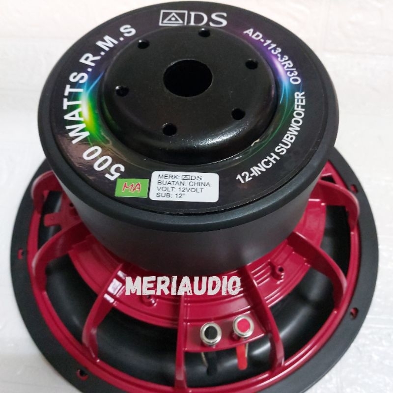 Jual Subwoofer ADS 12" 3Magnet Subwofer ADS AD 113.3MAGNET | Shopee ...
