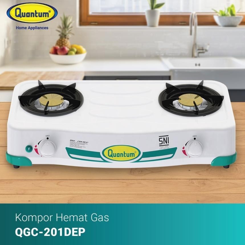 Jual Kompor gas Quantum QGC-201-DEP | Shopee Indonesia
