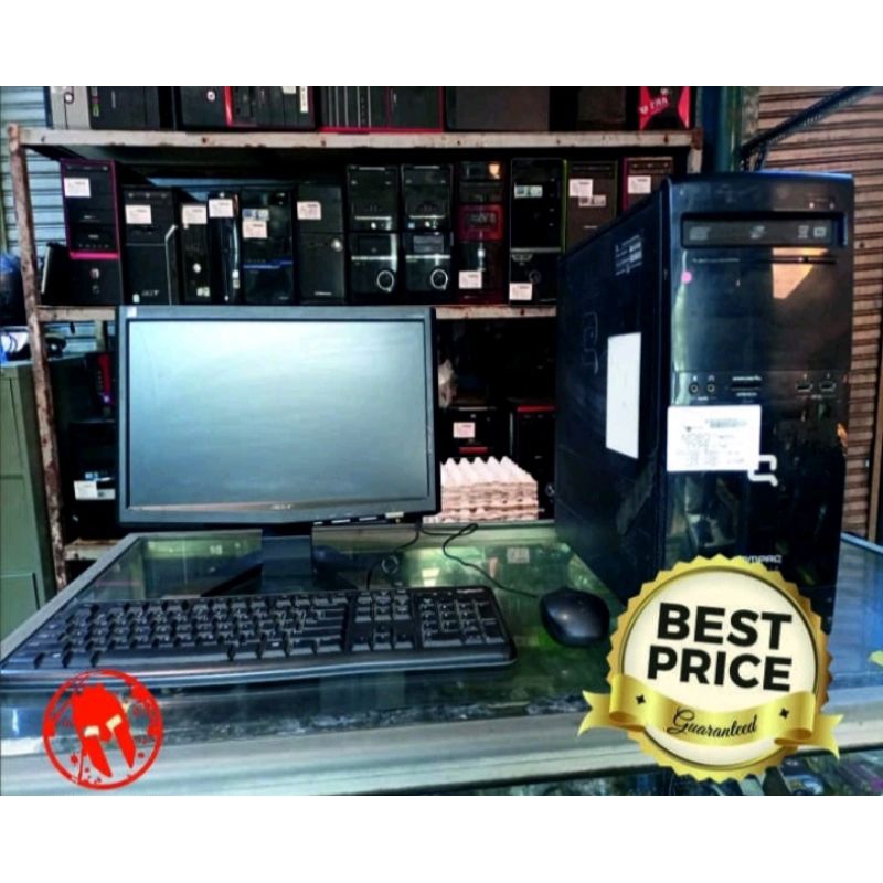 Jual Paket komputer lengkap Intel/AMD RAM 4 GB HDD 250 GB full set ...
