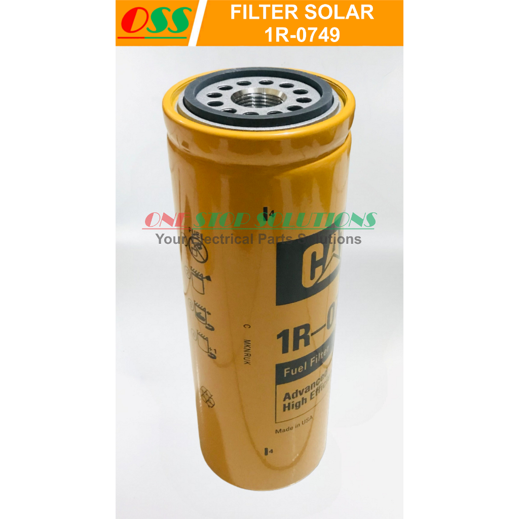Jual FUEL FILTER / FILTER SOLAR CAT CATTERPILLAR 1R-0749 1R 0749 ...