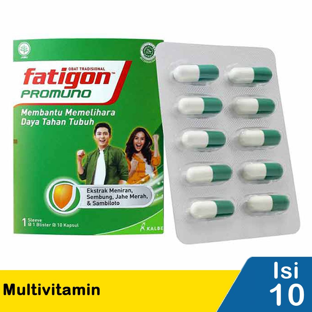 Jual Fatigon Promuno Strip (10 kapsul) | Shopee Indonesia